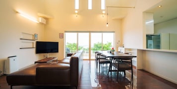Vila, 4 quartos, para não fumantes, vista para o mar | Wi-Fi de cortesia, roupa de cama