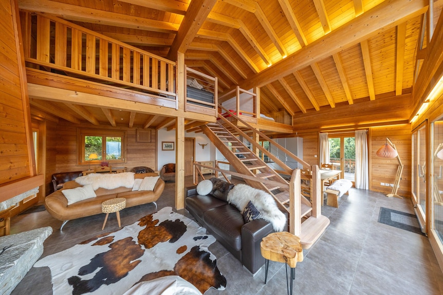 Chalet Nendaz - Modern And Peaceful - Canton of Valais