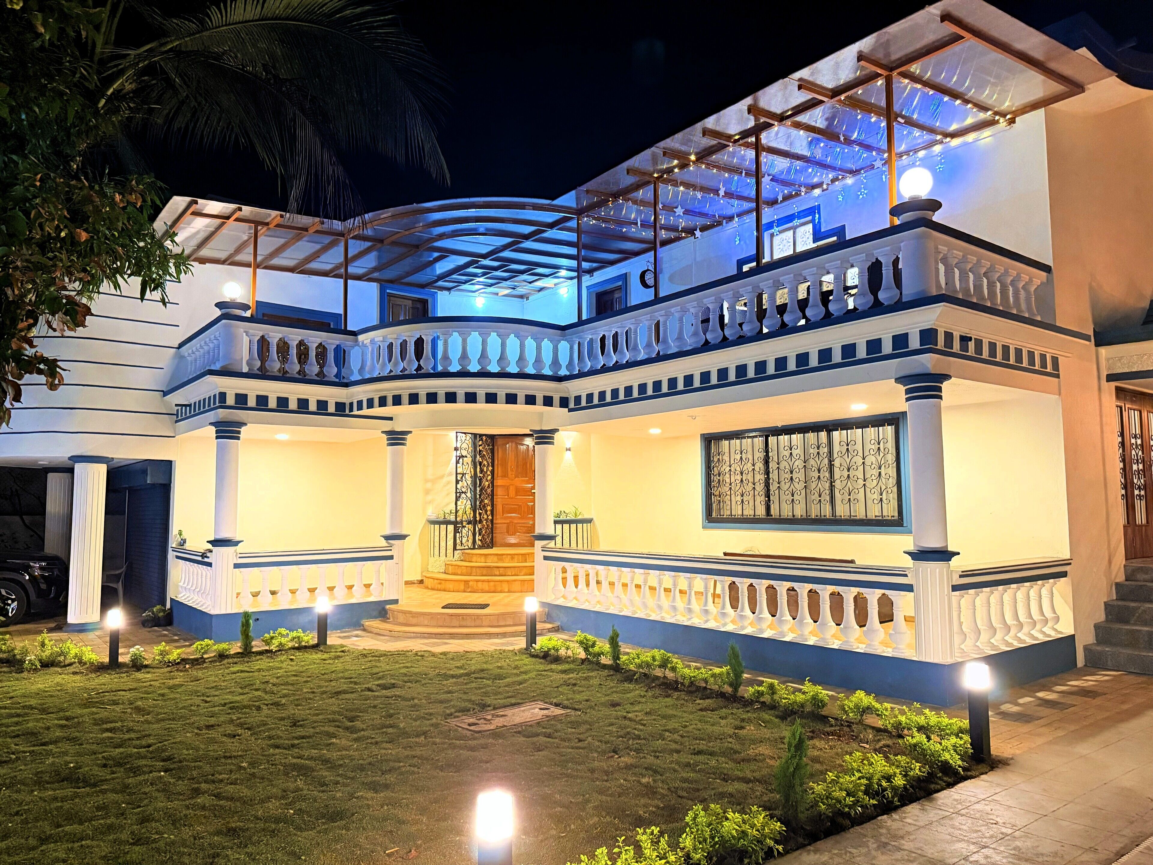 Fachada da propriedade