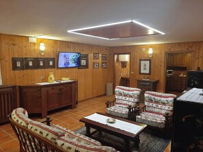 Villa, vista para o vale | Sala de estar