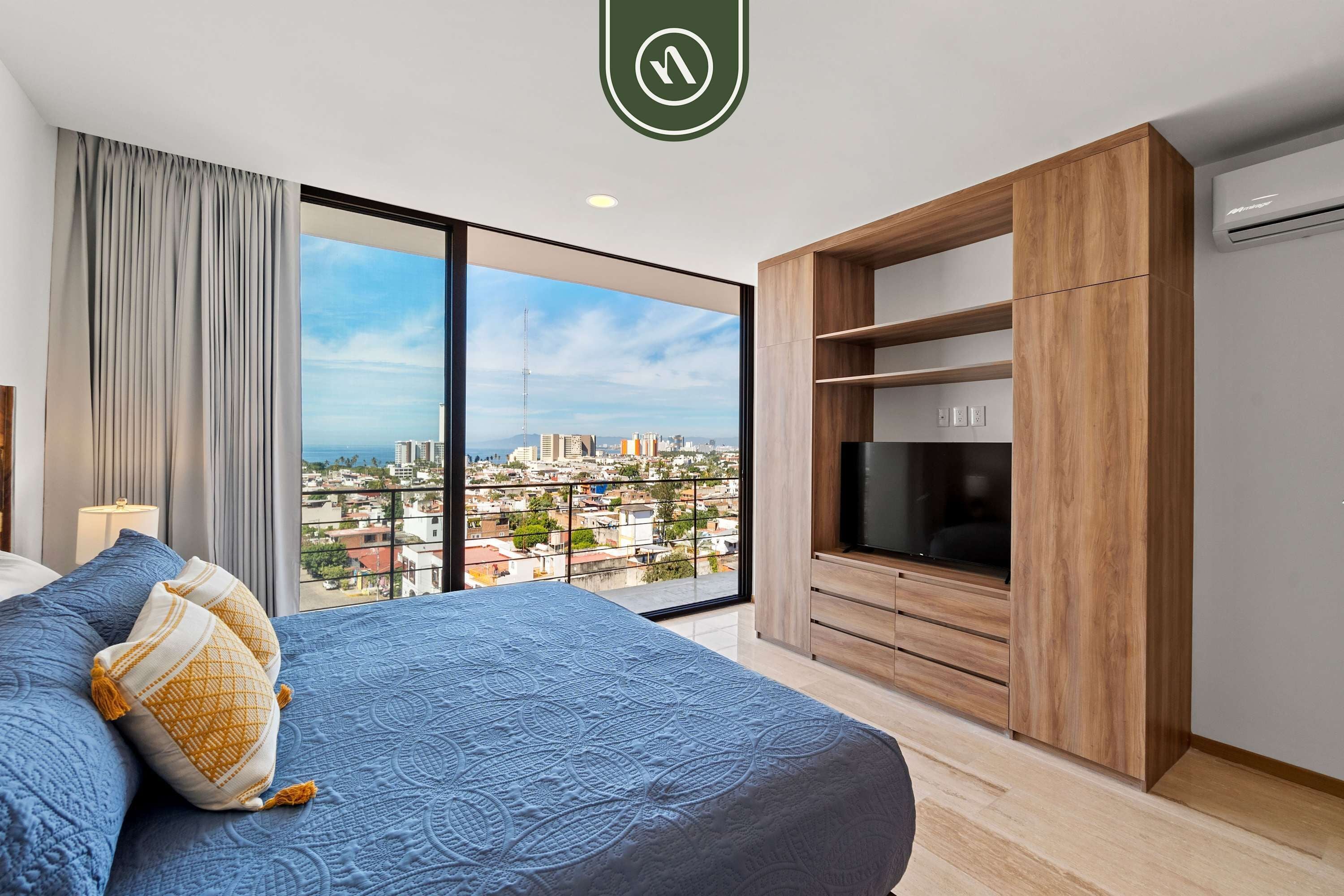 Apartamento, várias camas, cozinha, vista para o oceano (Koralion 6D) | 2 quartos, individualmente decorados, individualmente mobiliados