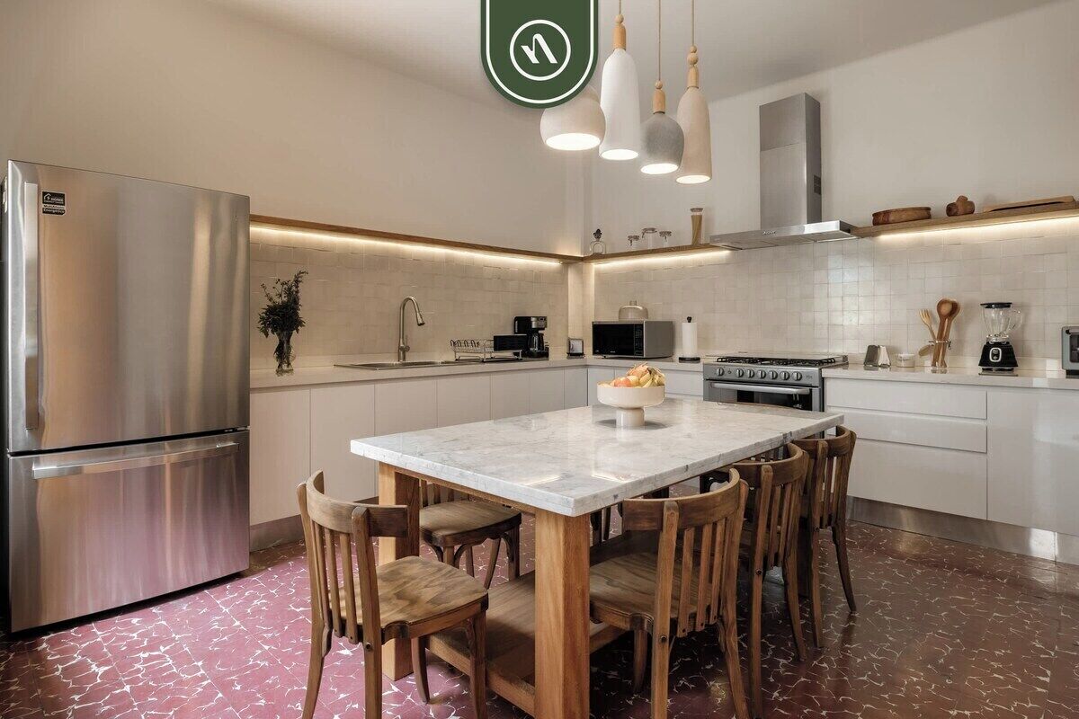 Apartamento, várias camas, varanda, vista para a cidade (Mariano Matamoros 201 Piso 1) | Cozinha privada