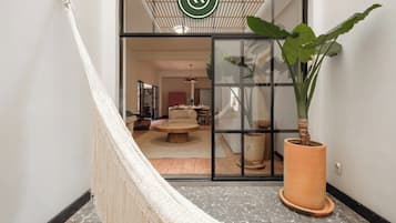 Apartamento, várias camas, varanda, vista para a cidade (Mariano Matamoros 201 Piso 1) | Saguão