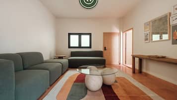 Condo, várias camas, varanda, vista para a cidade (Mariano Matamoros P2) | Área de estar