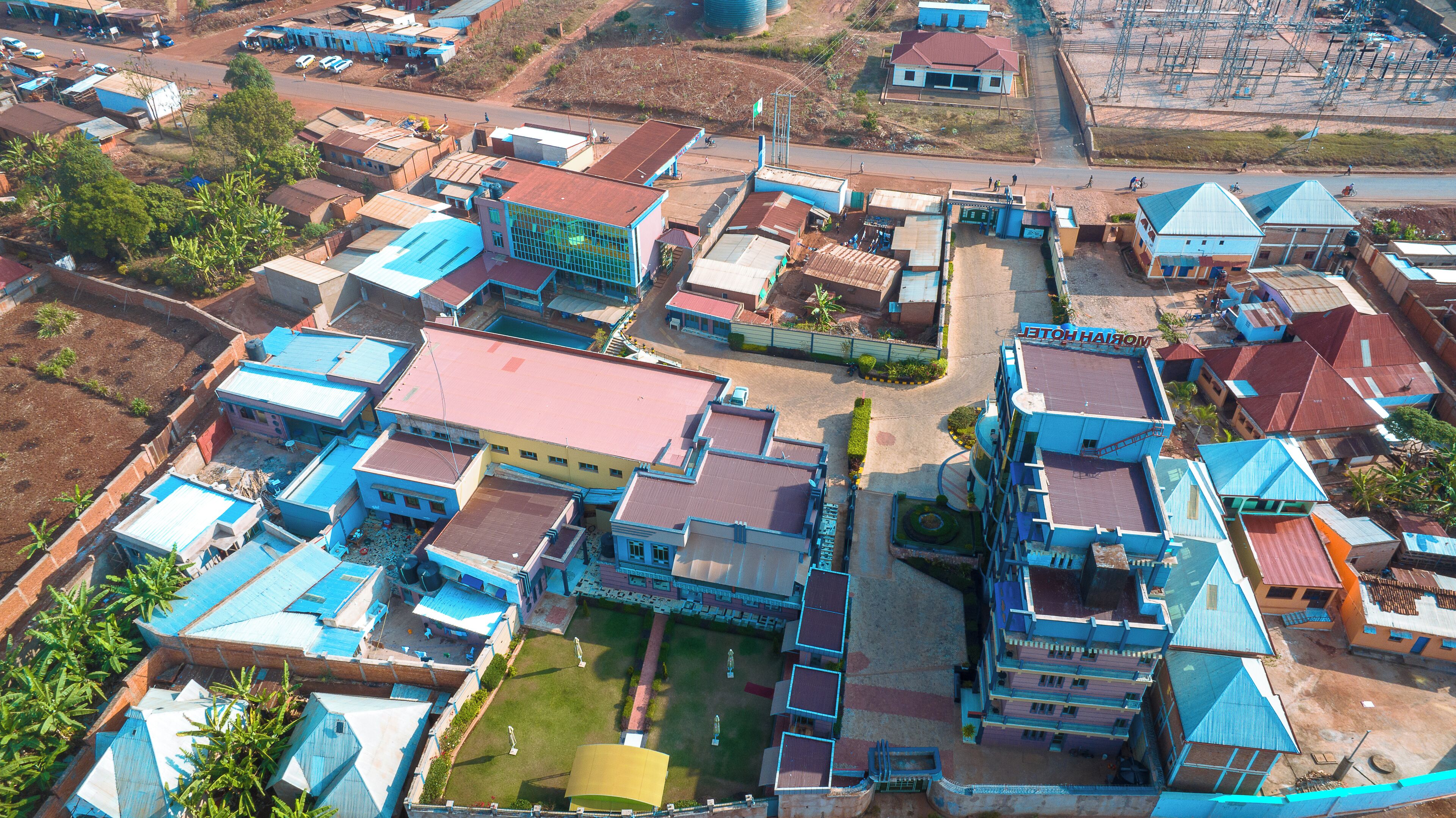 Terraço no piso superior