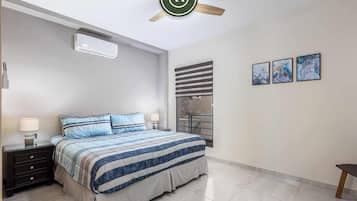 Apartamento, várias camas, varanda, Vista para a cidade (Torre Maria 101) | 2 quartos, com decoração personalizada, com mobília individualizada
