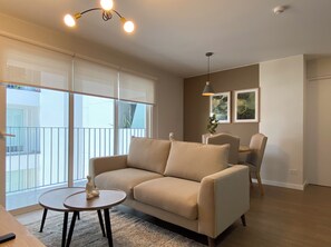 Apartamento Familiar | Sala | Smart TV, piso aquecido 