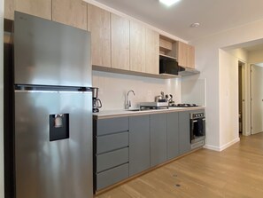 Apartamento Familiar | Cozinha privada | Utensílios de cozinha 