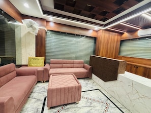 Sala de estar do lobby