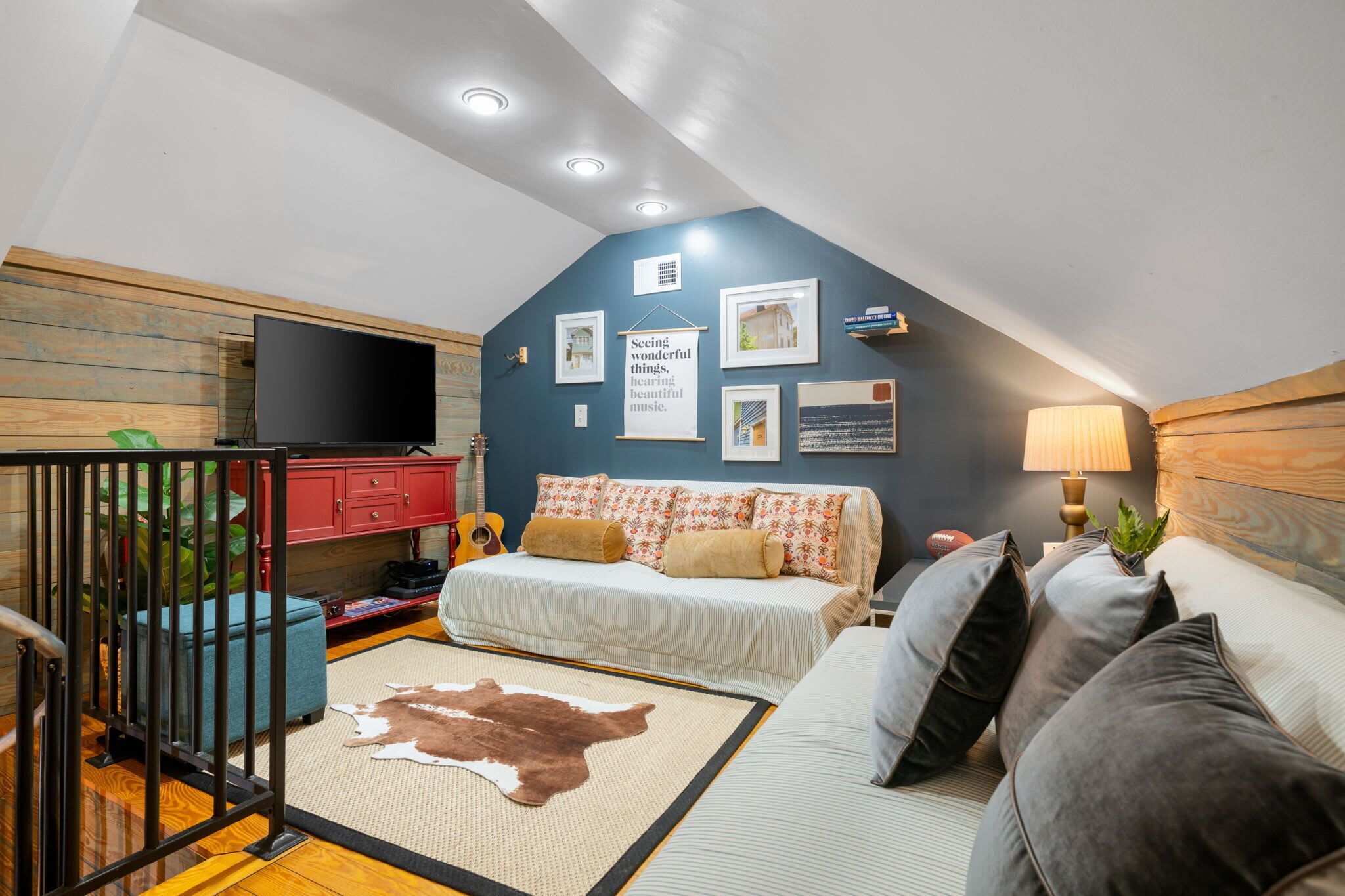 Ebony & Ivory | Lofted Charm With Fireplace! - Charleston, SC