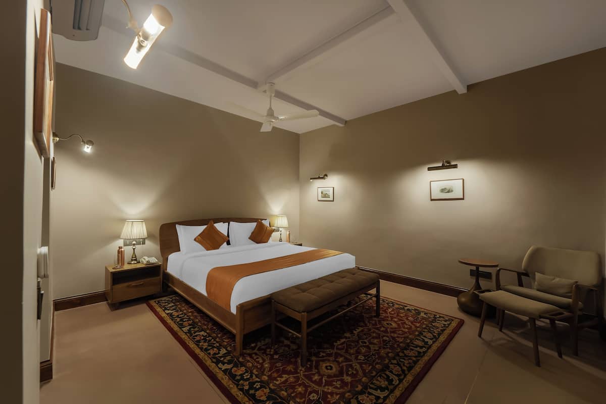 Suite de Luxo | Minibar, Wi-fi grátis, roupa de cama fornecida