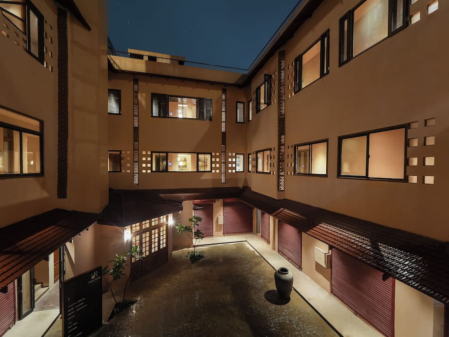 Fachada da propriedade