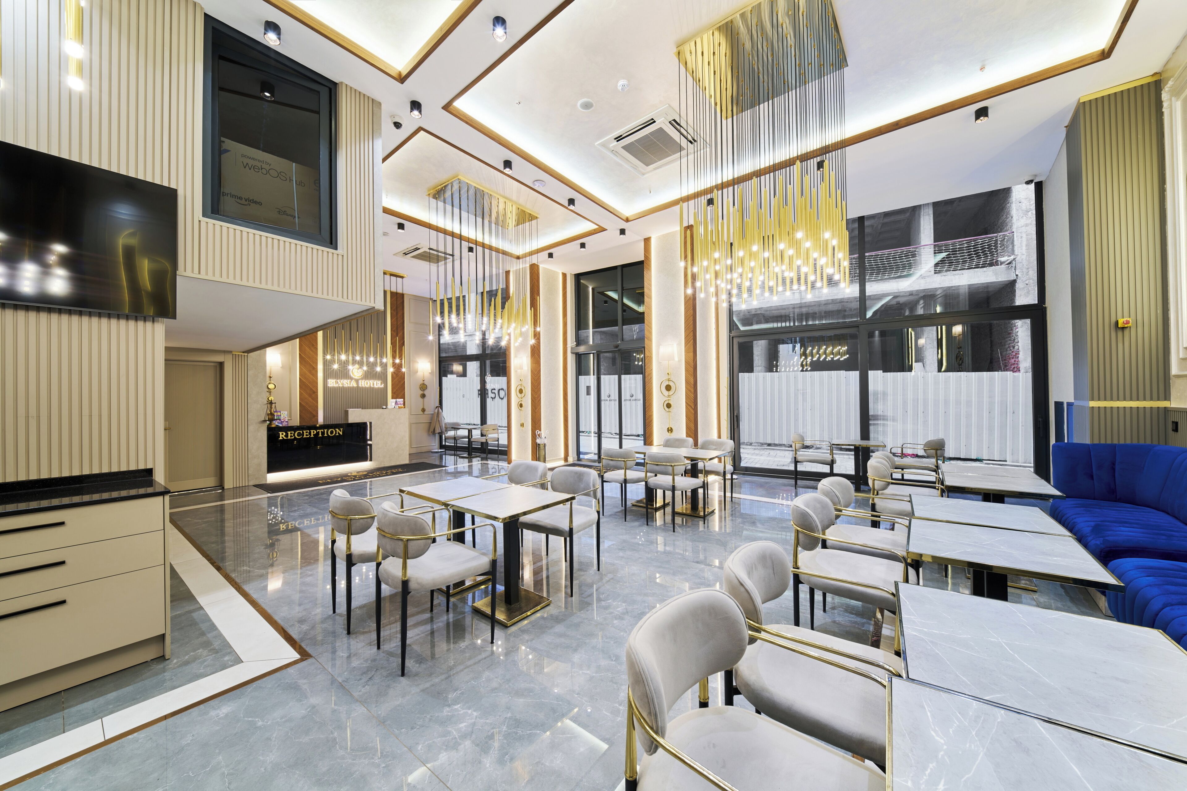 Sala de estar do lobby