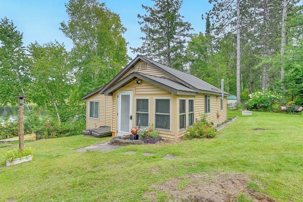 Dock & Lake Access: Cabin 4 Mi To Ice Age Trail! - Medford, WI