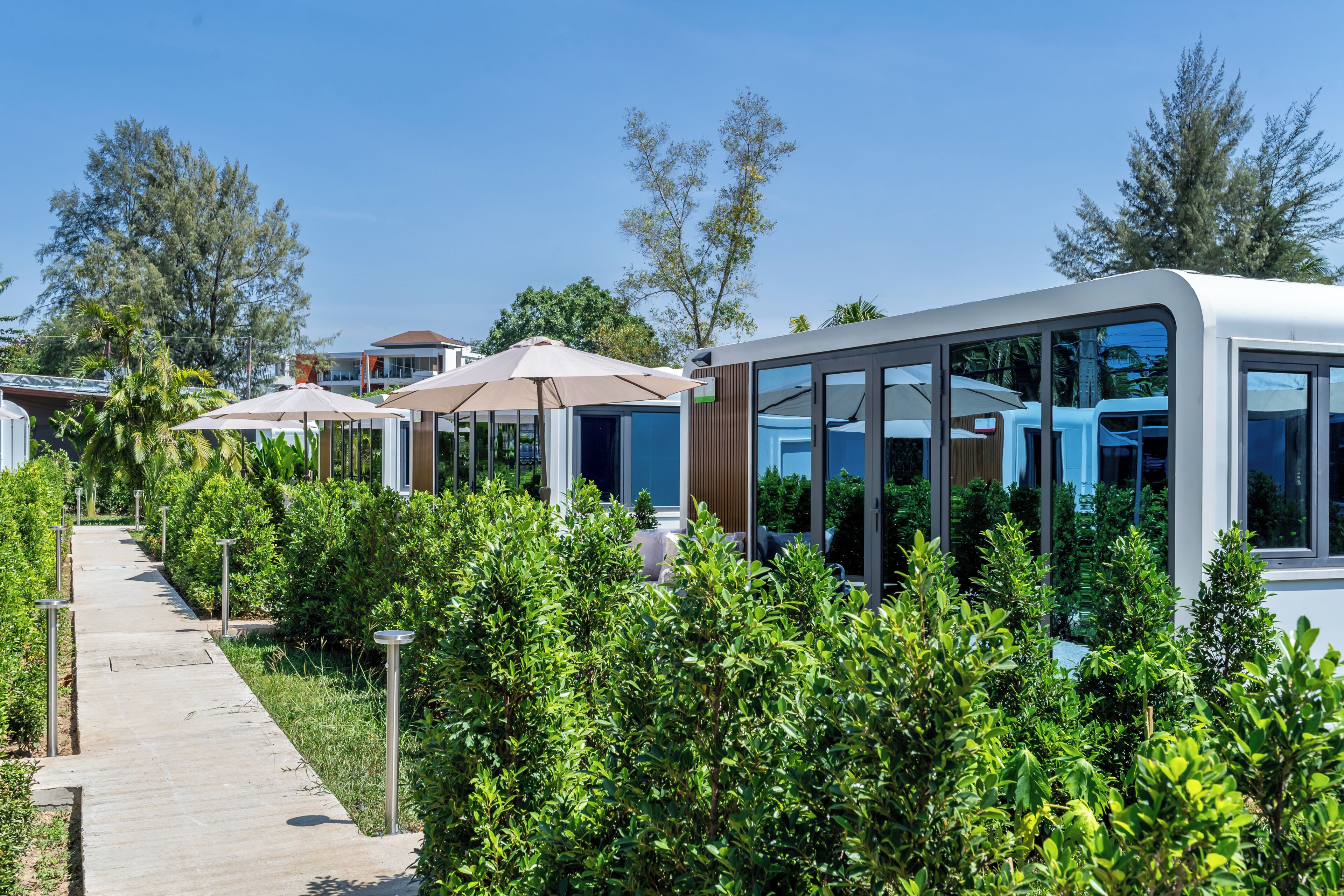 Terrenos do alojamento