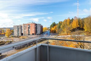 Apartamento Deluxe, varanda | Varanda