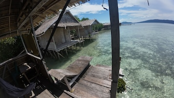 Quarto Standard, varanda, vista para o mar