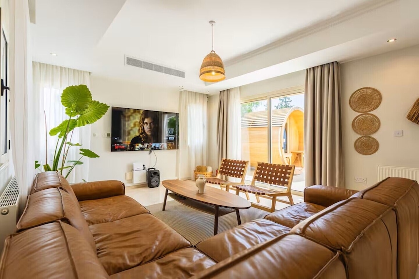 The Blue Pearl Villa Limassol - Pool Jacuzzi Sauna - Chypre