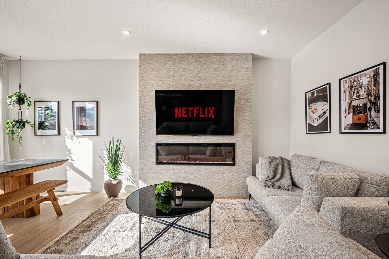 7 Br Luxury Home » Central Ac » 100` Projector - Calgary