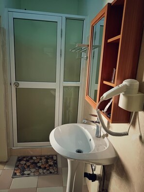 Duche na casa de banho