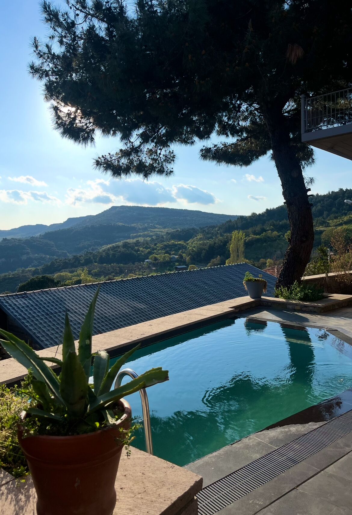 Piscina externa sazonal