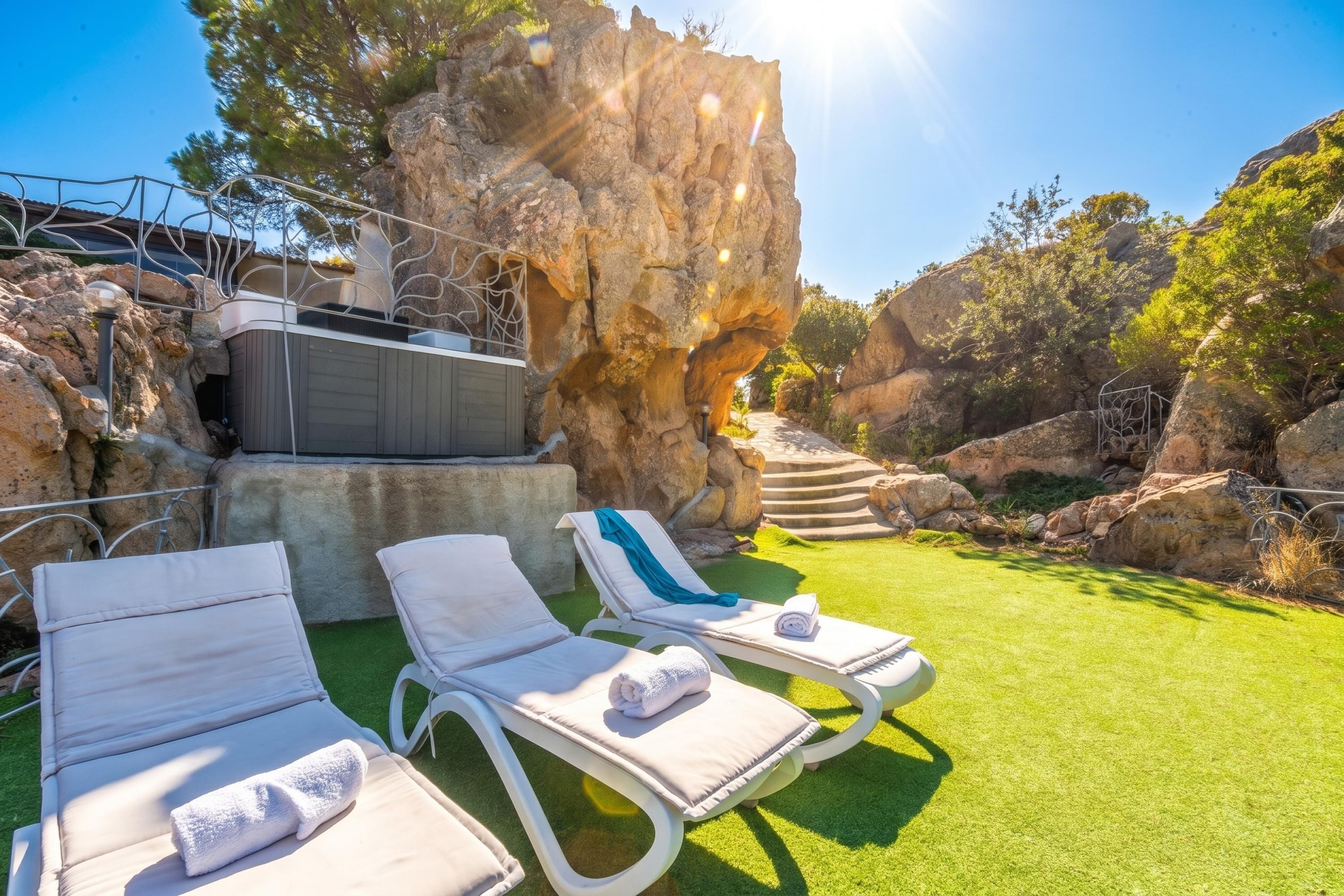 Villa Familiar, vários quartos, junto à montanha (Villa La Licciola) | Terrenos do alojamento