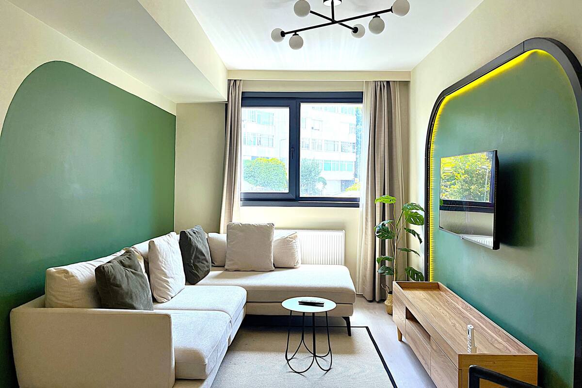 Apartamento Standard em Condomínio Fechado | Cortinas/cortinados opacos, ferro/tábua de engomar, Wi-fi grátis
