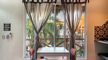 Estúdio Comfort, 1 quarto, terraço, vista para o jardim | Terraço/pátio interior