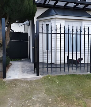 Casa Comfort, vista para o pátio | Exterior