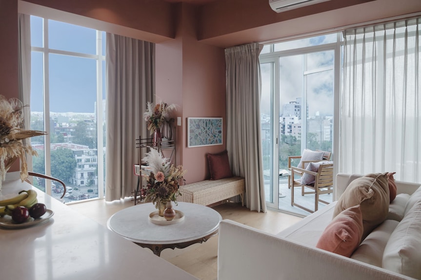 Modern Loft With Private Balcony, Fast Wifi And Ac In Roma Norte. - Mexico City