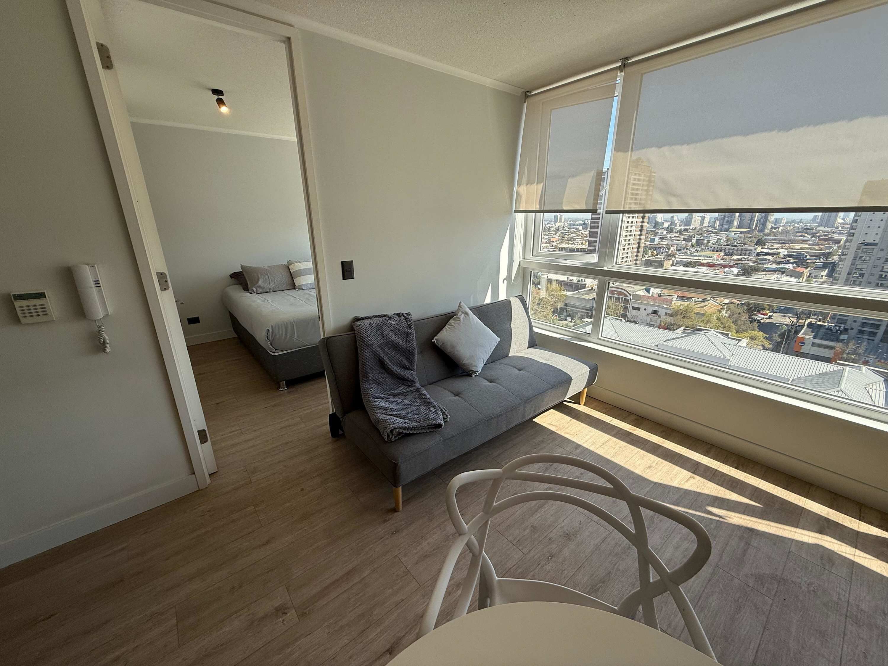 Stunning View: Cozy 1br Apartment For 3 In ñUñoa - Providencia