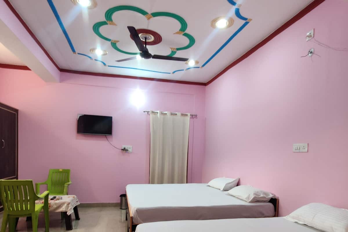 Quarto Familiar, vista para a montanha | Camas desdobráveis, Wi-fi grátis, roupa de cama fornecida
