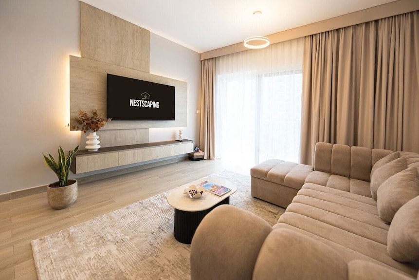 Beautiful 1 Bdr Yas Island Retreat | Pool & Gym - Abu Dhabi Airport (AUH)