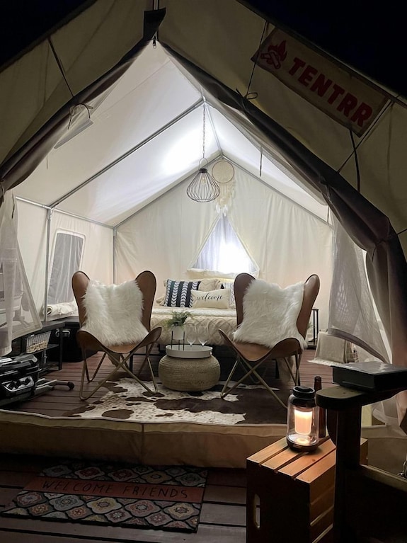 Serene Glamping Tent Incredible To Relax And Disconnect In Delta, Colorado - Colorado