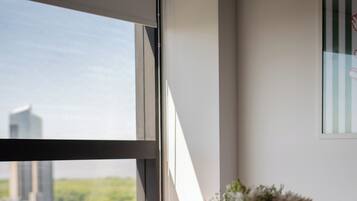 Apartamento (Plus) | Cofres nos quartos, Wi-Fi de cortesia, roupa de cama