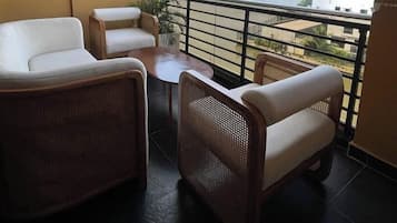 Apartamento Económico, varanda, Vista para a cidade | Varanda