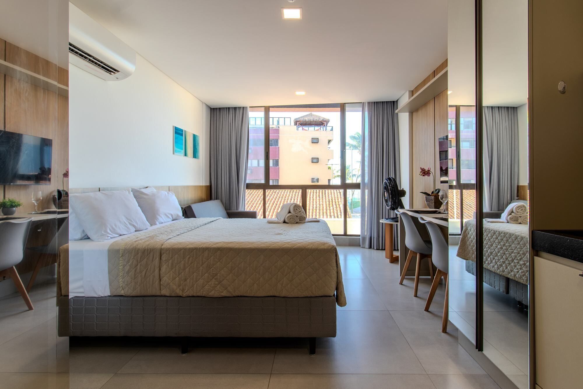 Apartamento | Secretária adequada para computadores portáteis, Wi-fi grátis 