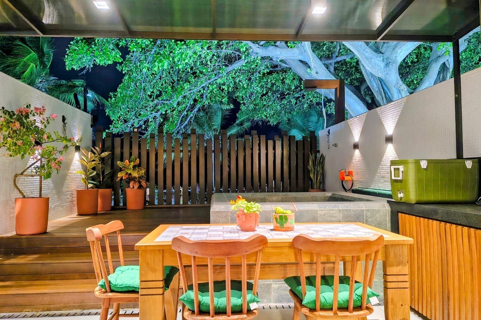 Apartamento Deluxe | Refeições ao ar livre