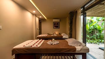 Sauna, banho turco, massagens de pedras quentes