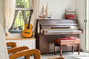 Villa, vista para o mar | Sala de estar