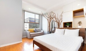 Apartamento, 1 quarto | Sala de estar