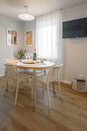 Apartamento Deluxe | Sala de estar