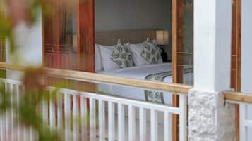 Quarto Duplo Deluxe | Terraço/pátio interior