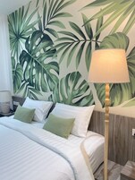 Quarto Duplo Standard, 1 cama king-size, não fumadores | Secretária, secretária adequada para computadores portáteis 