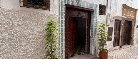 Fachada da propriedade