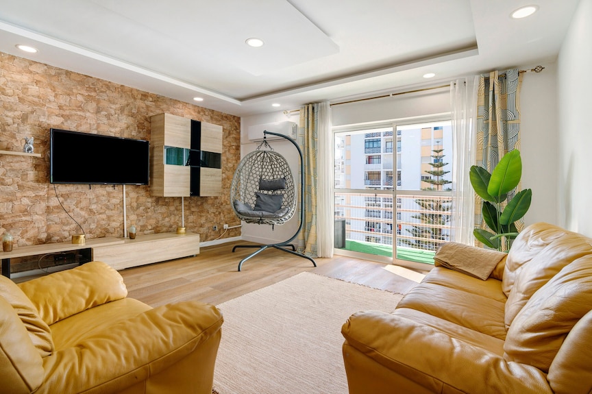 Apartamento 'Churrasco E Praia A 200m' Con Balcón, Wi-fi Y Aire Acondicionado - Lagoa