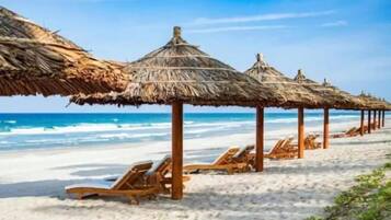 Uma praia privada nas proximidades