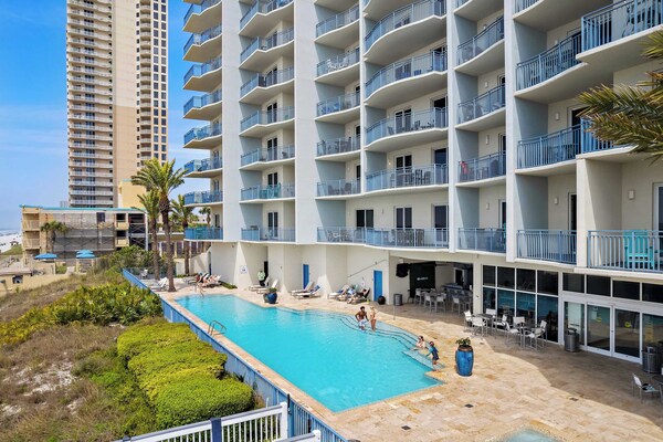 Sterling Breeze #604 Beachfront Condo W/ Balcony, Pool, Hot Tub & Pier Park - Panama City Beach, FL