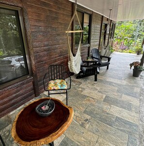 Casa, 2 quartos, fumadores, varanda | Terraço/pátio interior