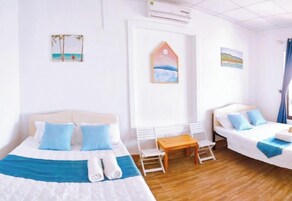 Quarto Duplo Familiar | Cortinas/cortinados opacos, quartos insonorizados 